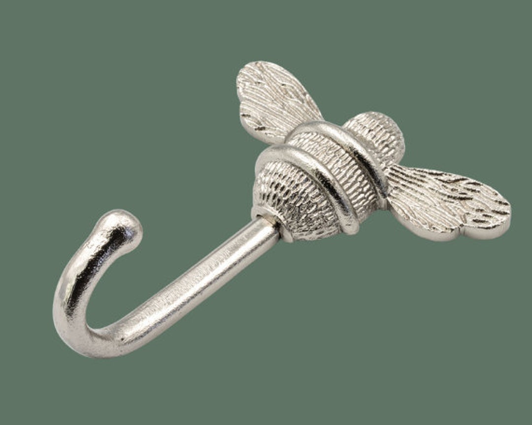 Brass Bee Coat Hook | Towel Hook | Wall Mounted Wall Hooks | Hooks for ...