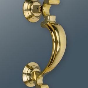 Brass Bee Door Knocker - 3 Finishes - Solid Brass Doctors Door Knocker - Door Knockers by Brass ...