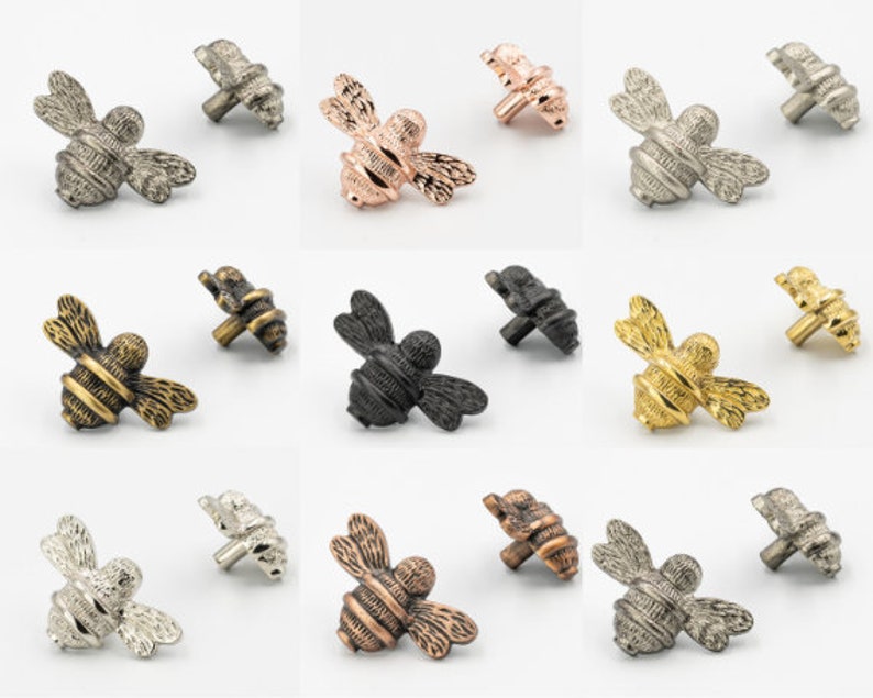 Bumble Bee Drawer Knob Bee Drawer Handle Solid Brass Bee | Etsy