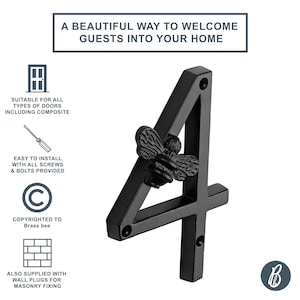 House Number Sign 5 Inch (13 Cm) Modern Brass Door Numbers Signage ...