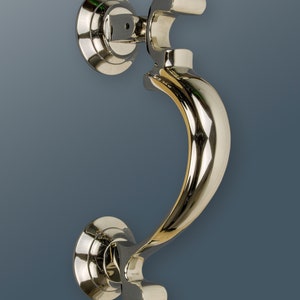 Brass Bee Door Knocker - 3 Finishes - Solid Brass Doctors Door Knocker - Door Knockers by Brass ...