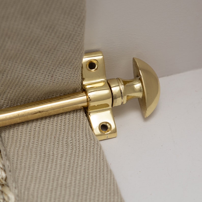 Stainless Steel Stair Rods With Mushroom Finials | Carpet Runner ...