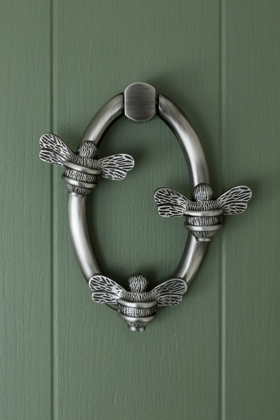 Solid Brass Nectar Bee Door Knocker – Premium Size - Etsy