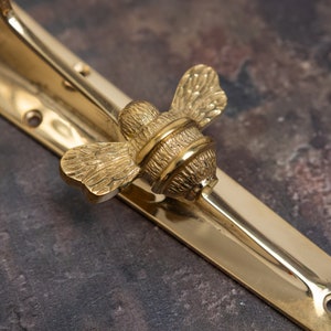 Solid Brass Bee Shelf Brackets | Heavy Duty Brackets | 3 Finishes (sold ...