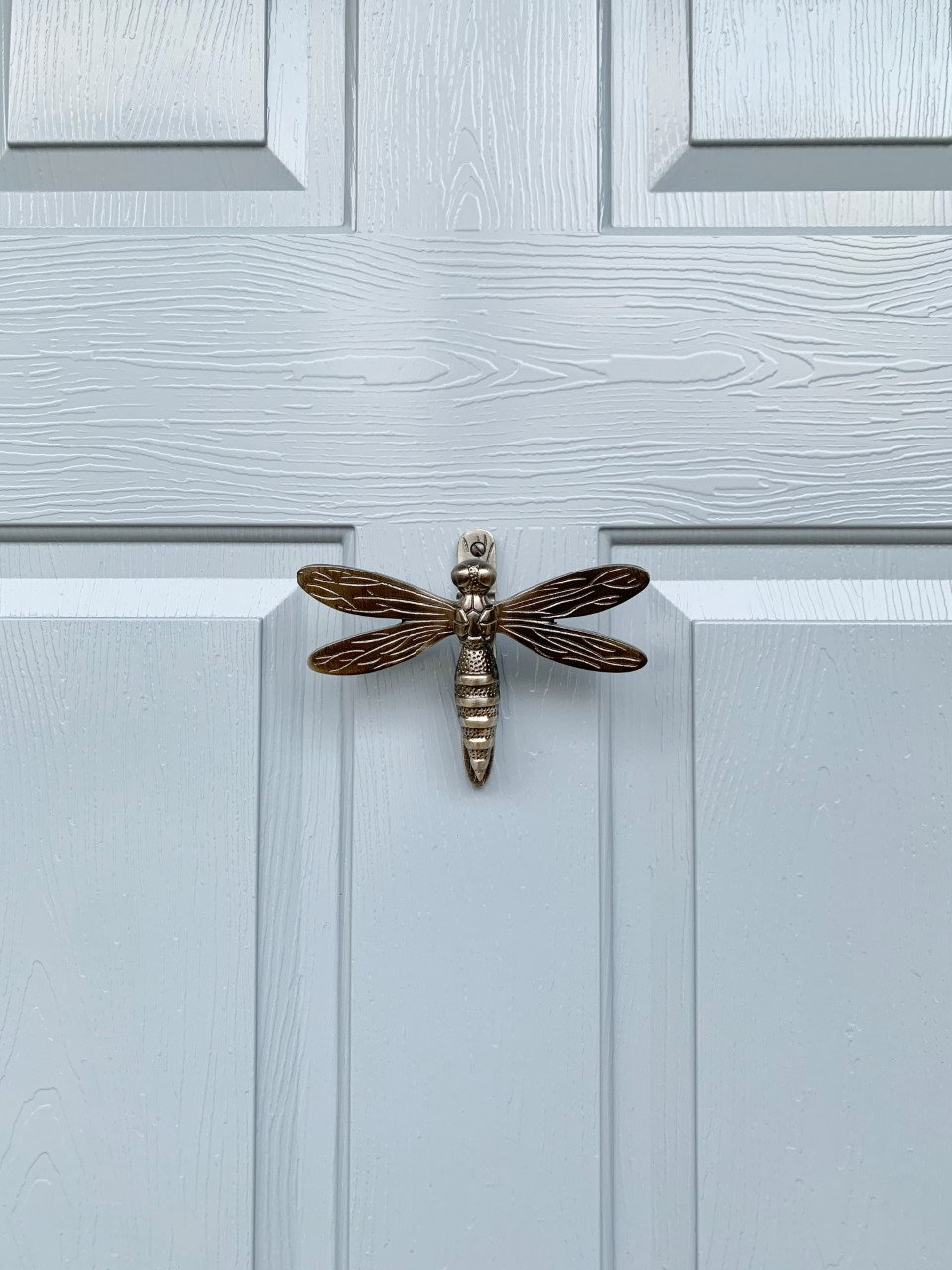 Brass Dragonfly Door Knockers Solid Brass Dragonfly Door | Etsy UK