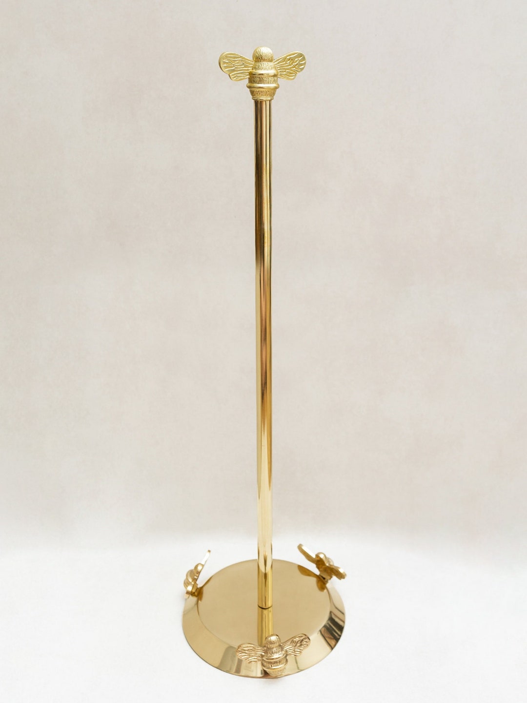 Brass Bee Toilet Roll Stand - Toilet Stand, Roll Holder, Towel Ring ...