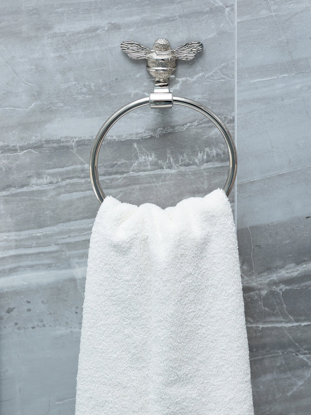 Brass Bee Towel Ring - Toilet Stand, Roll Holder, Towel Ring ...