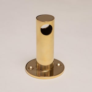 Solid Brass Kitchen Hook Rail | Utensil Hanging Rail | Wardrobe ...