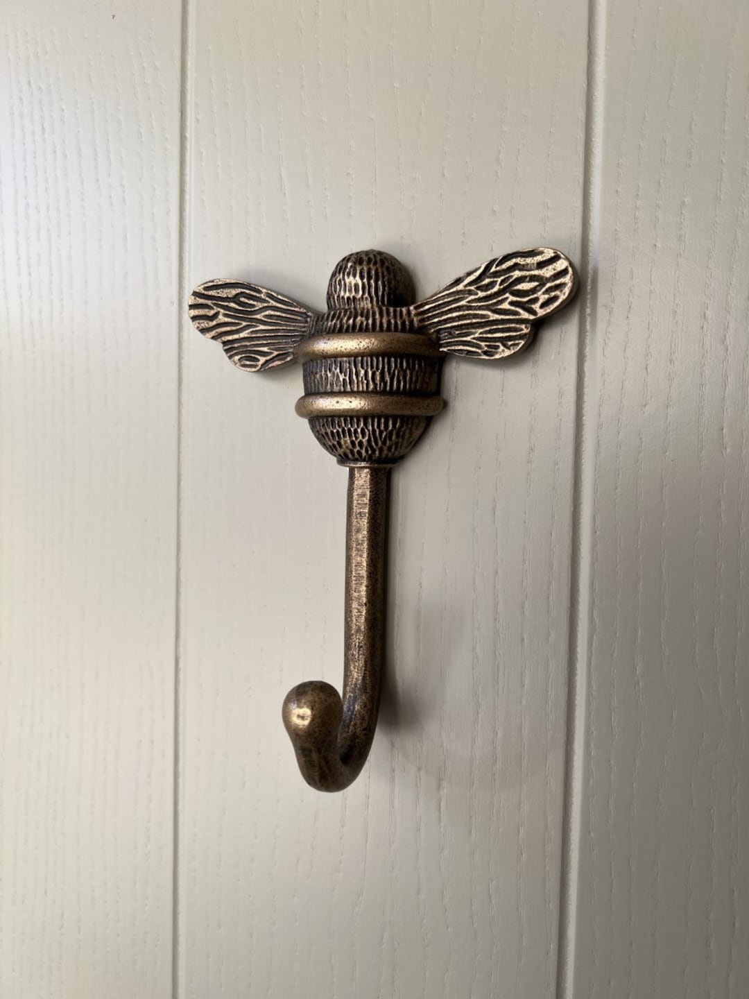 Brass Bee Coat Hook | Towel Hook | Wall Mounted Wall Hooks | Hooks for ...