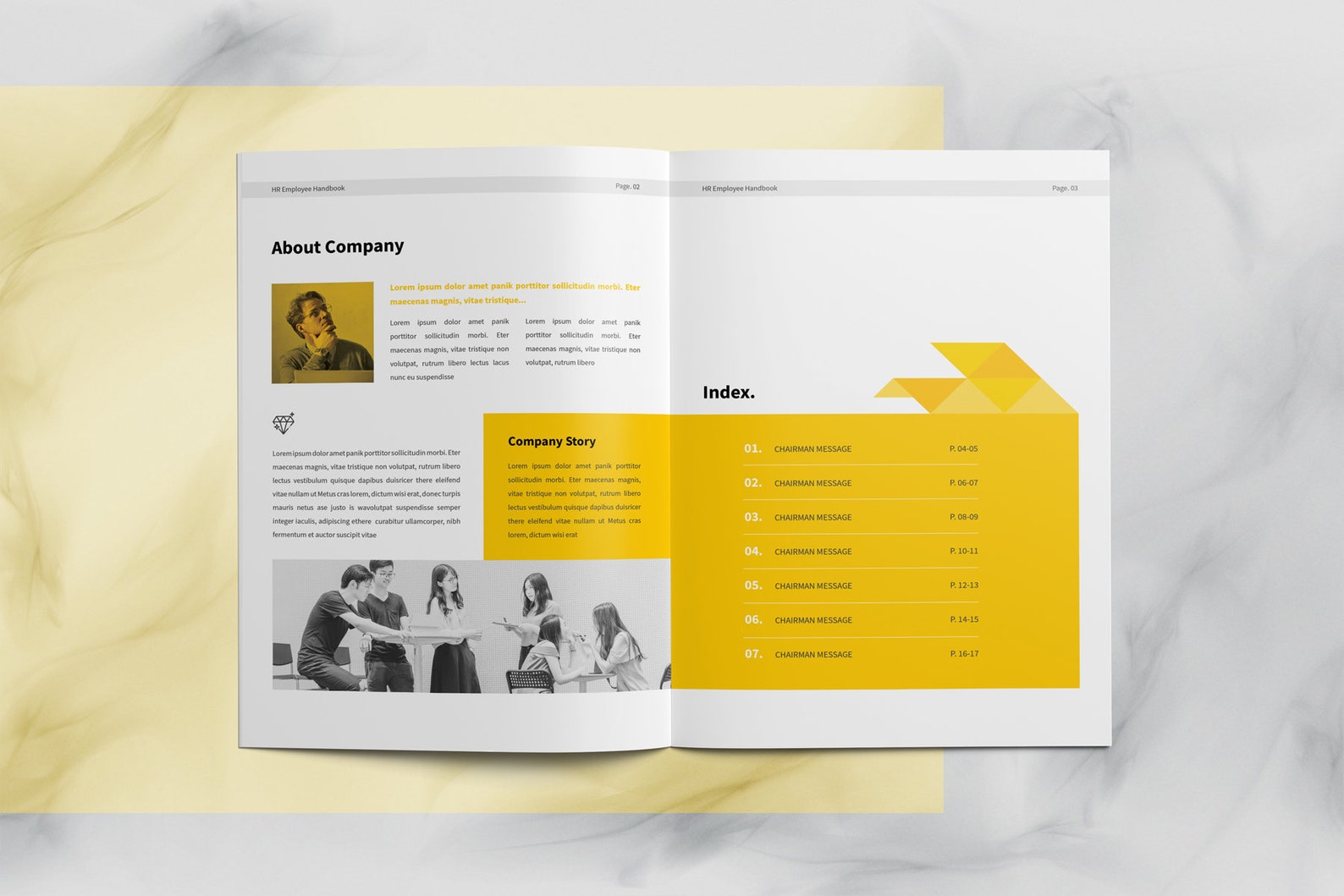 RH / Manuel de l'employé Manuel RH Guide de l'employé Modèle de ...