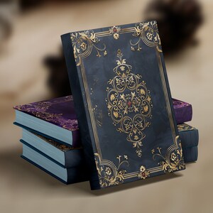 Ornate Book Covers, Printable Decorative Book Covers, 8.5x11 Inches ...