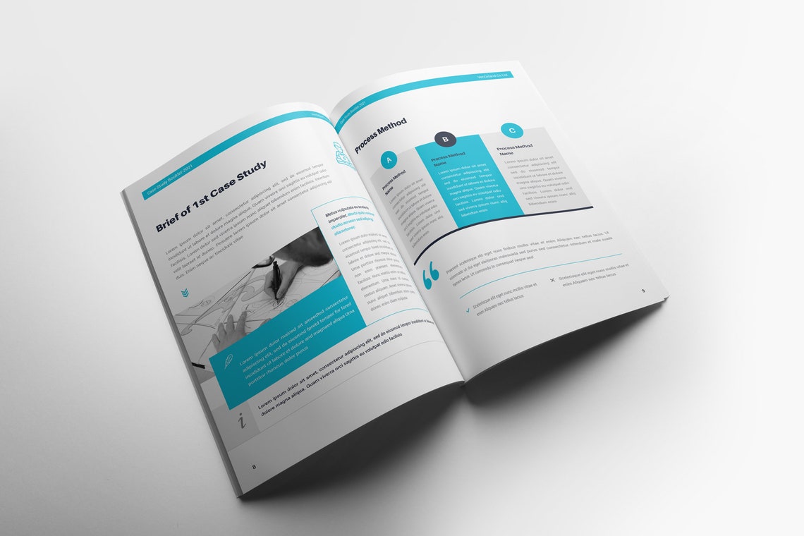 Case Study Booklet Case Study Case Study Template Case Study Brochure ...
