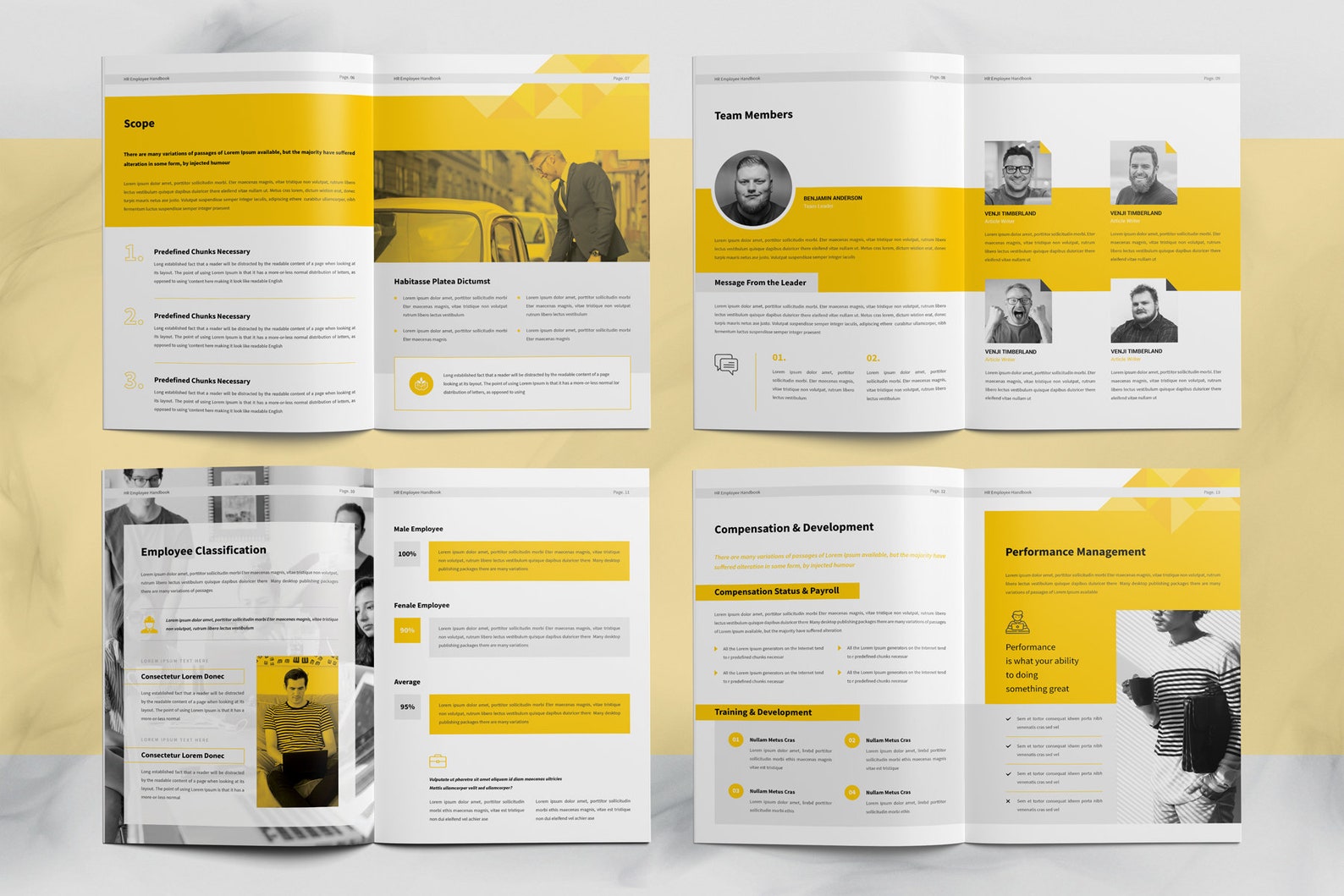 RH / Manuel de l'employé Manuel RH Guide de l'employé Modèle de ...