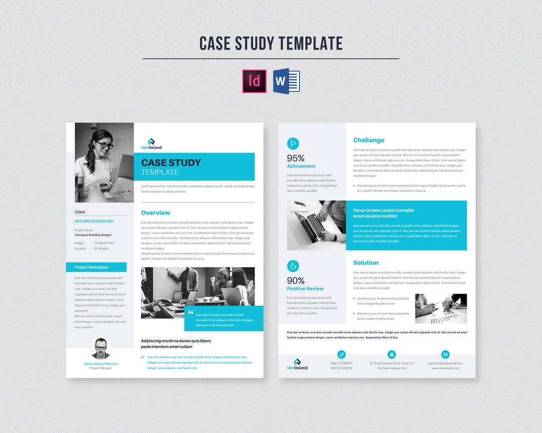 Case Study Template | Word Case Study Template | Case Study | Case ...