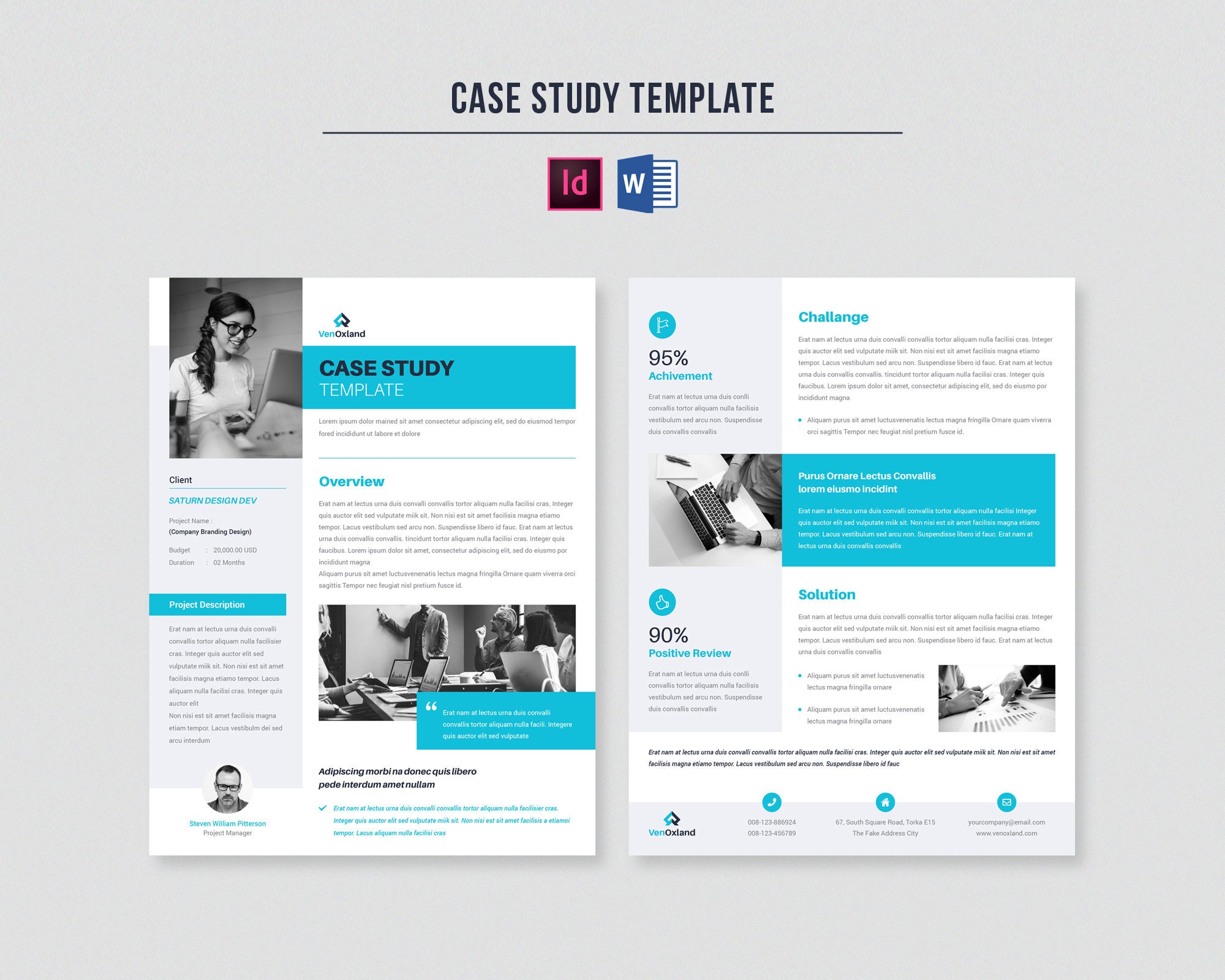 Case Study Template | Word Case Study Template | Case Study | Case ...