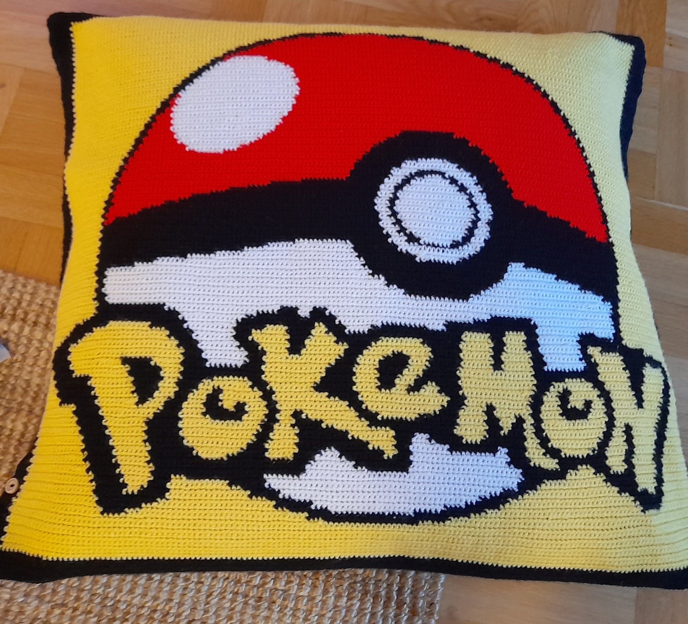 Single Crochet GRAPH ONLY Pokemon Ball Pattern - Etsy