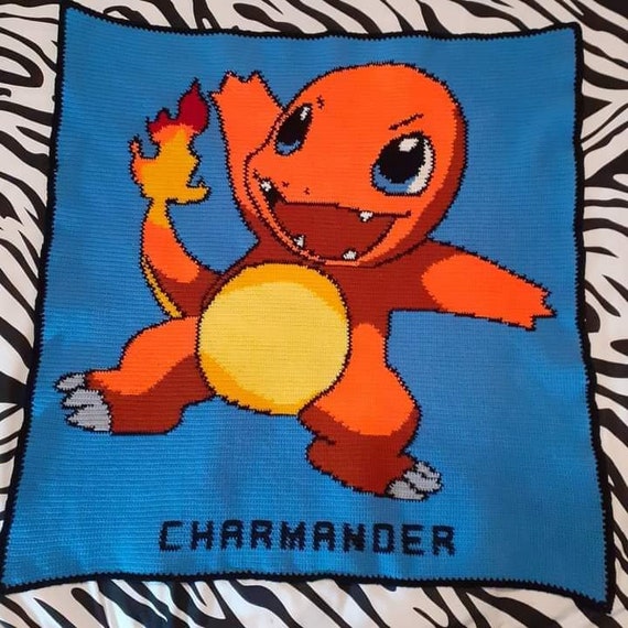 Charmander Sc Graph ONLY Pattern ... Note: the Name Charmander - Etsy UK