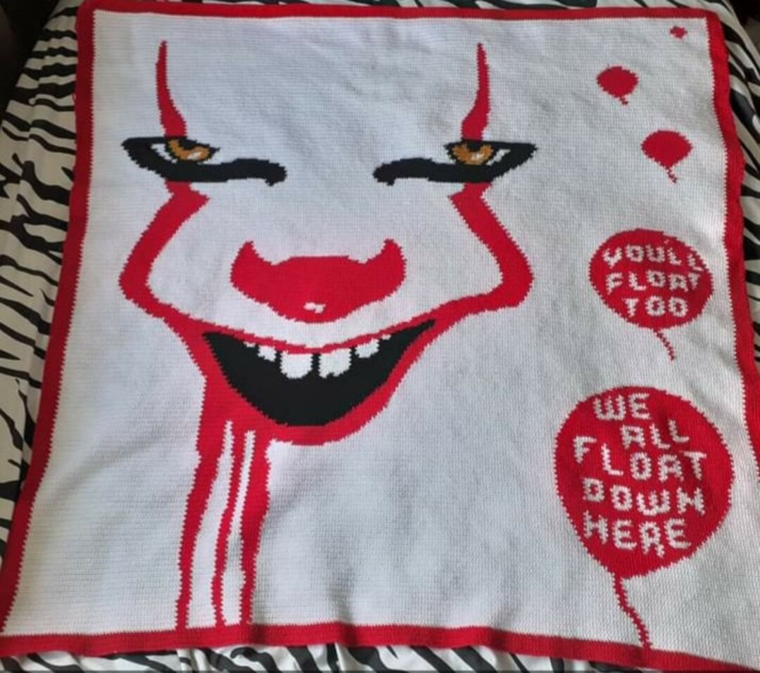 Pennywise Crochet Graph ONLY Pattern - Etsy