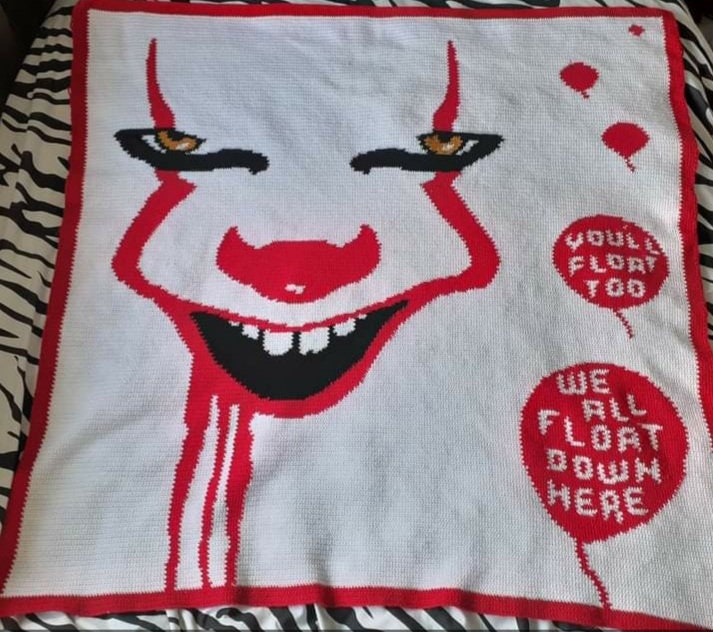 Pennywise Crochet Graph ONLY Pattern - Etsy