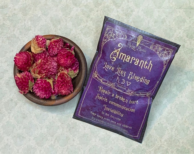 Amaranth Love-lies-bleeding for Witchcraft or Wicca Spells, Soap and ...