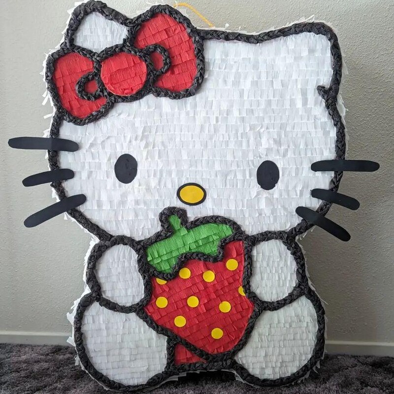 Helllo Kitty Piñata - Etsy