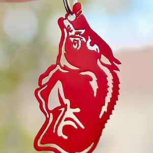 Razorback Key Chain - Etsy