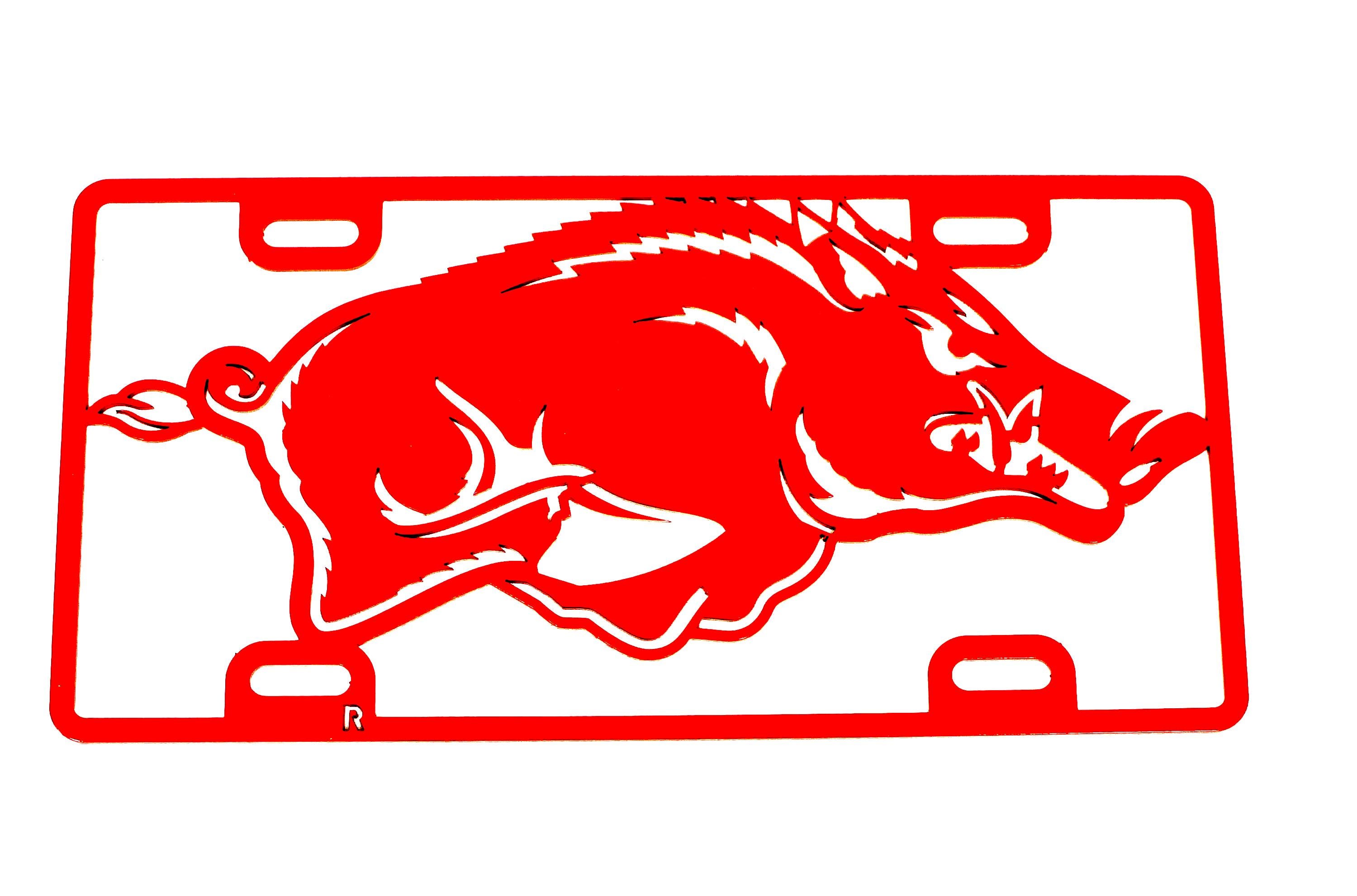 Razorback License Plate - Etsy