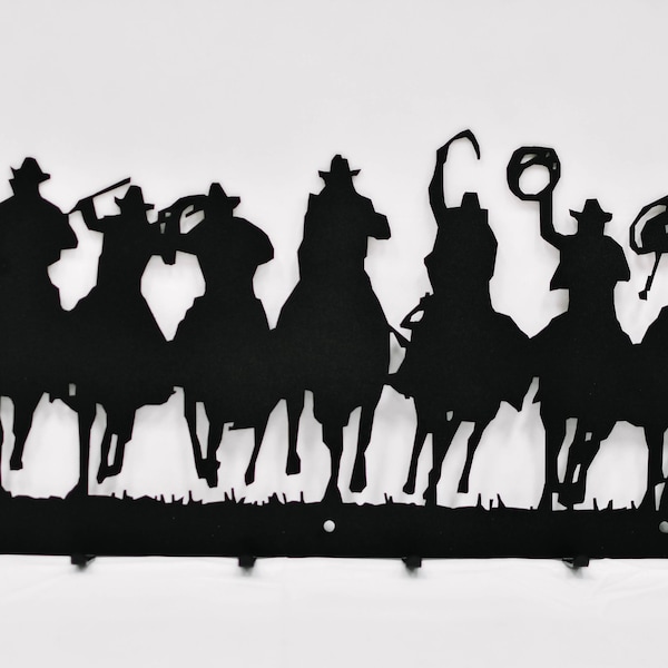 Wall Mounted Cowboy Hat Rack - Etsy