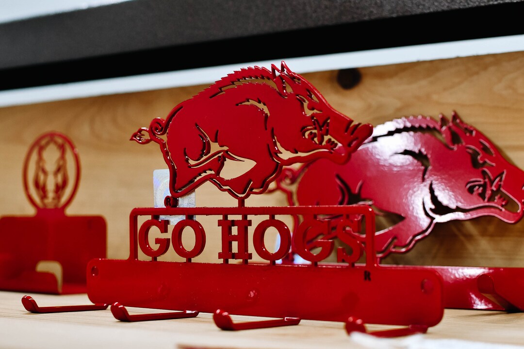 Razorback Go Hogs Key Rack - Etsy