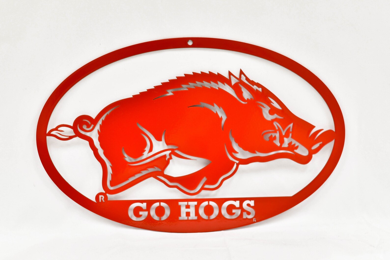 Razorback go Hogs Oval Wall Art - Etsy