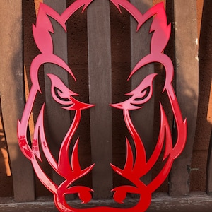 Front Facing Razorback Wall Art - Etsy