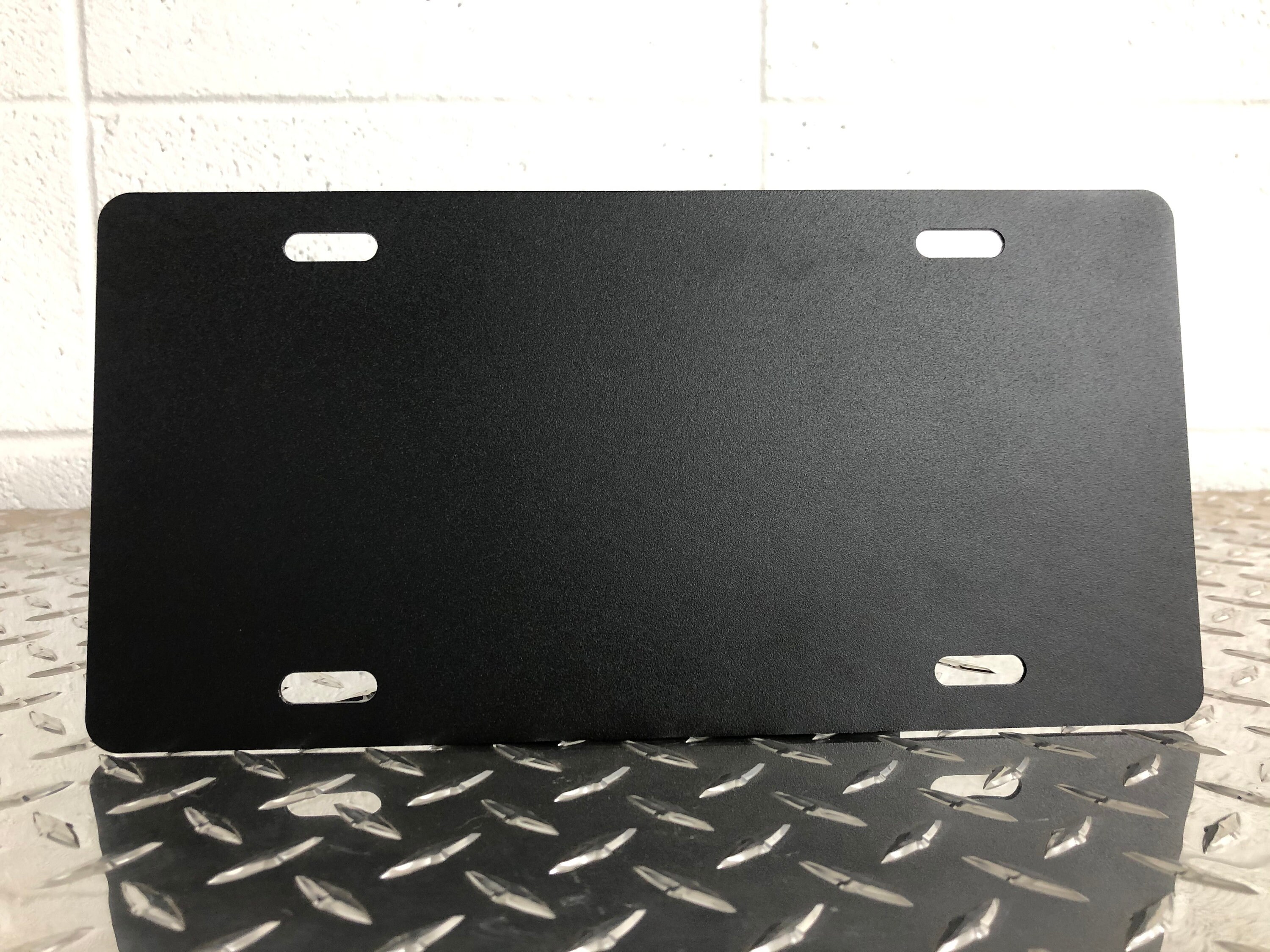 Red Wolf License Plate With Black Back Plate | Etsy