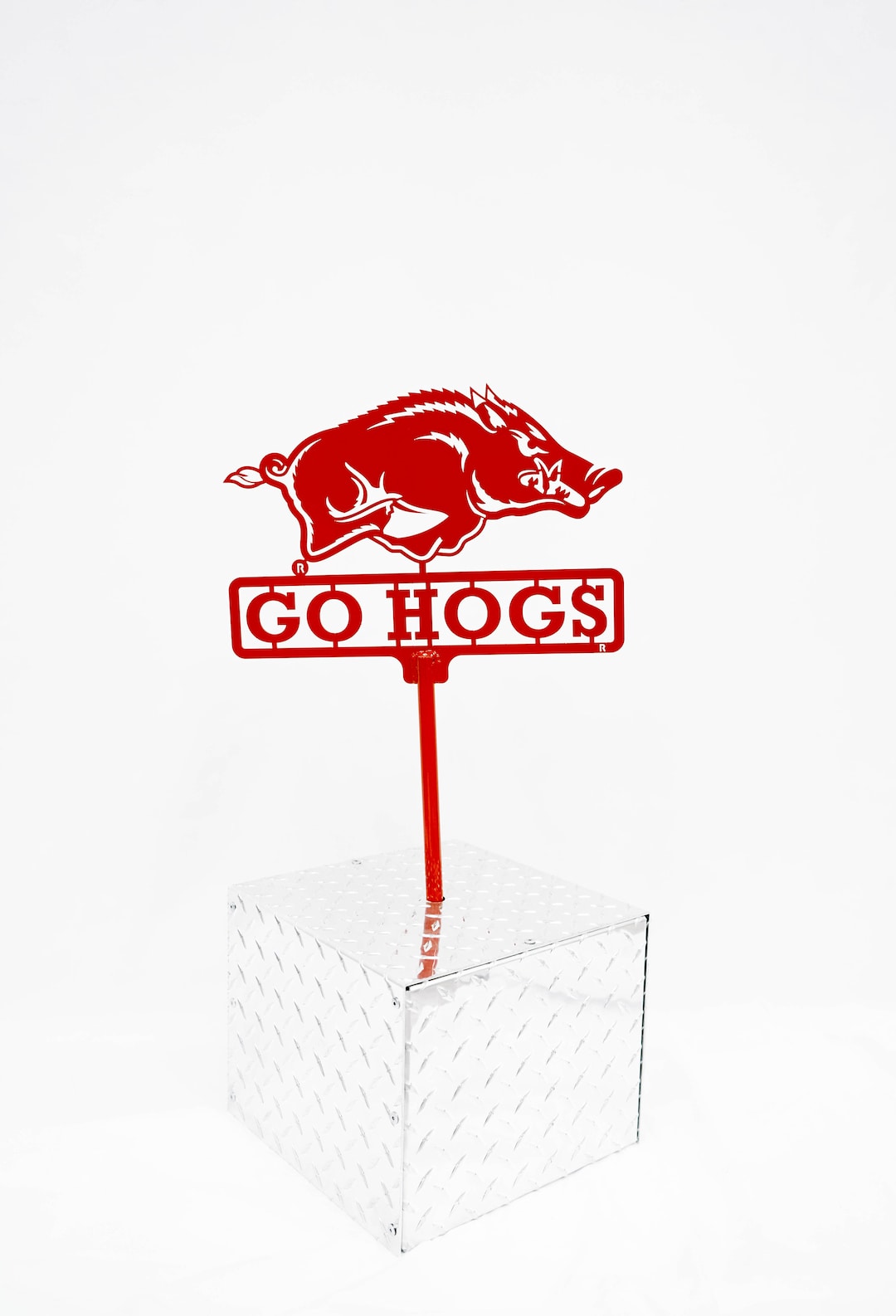 Razorback "go Hogs" Yard Sign - Etsy
