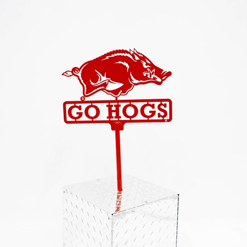 Razorback go Hogs Yard Sign - Etsy
