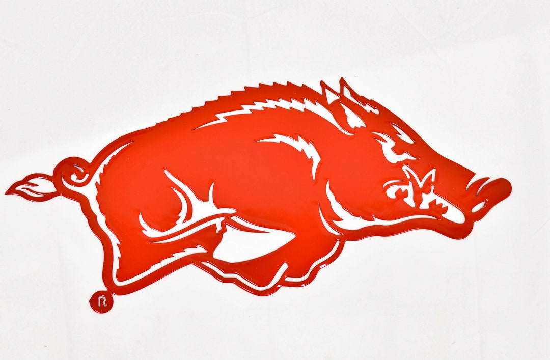 Single Razorback Wall Art - Etsy