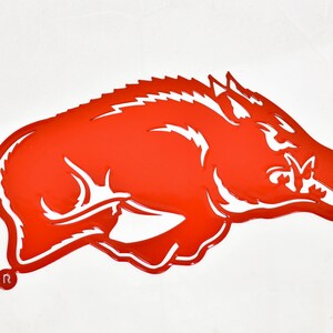 Single Razorback Wall Art - Etsy