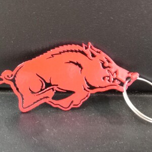 Razorback Key Chain - Etsy