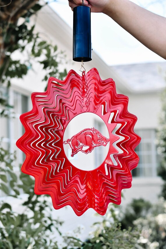 Razorback Wind Spinner | Etsy