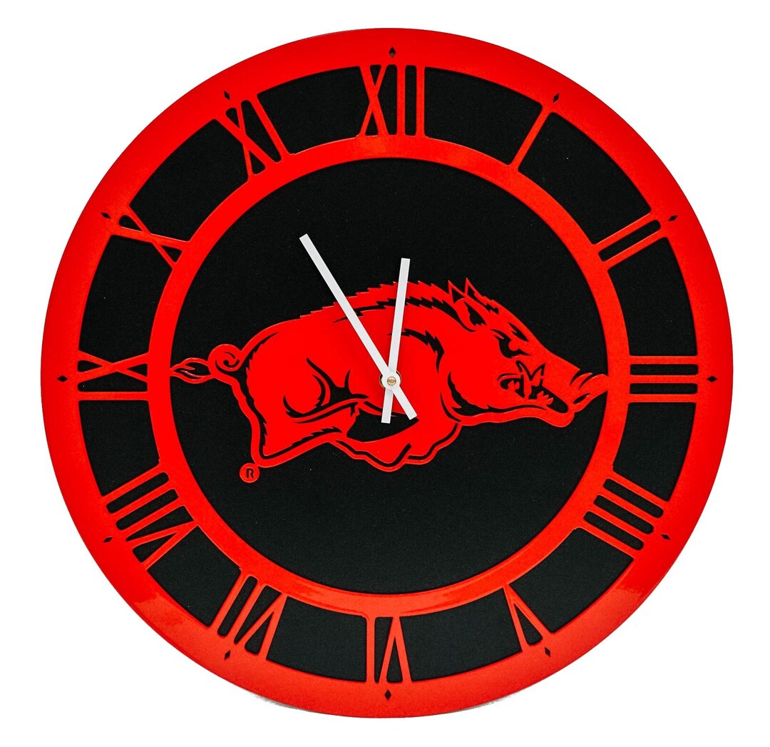 Razorback Clock - Etsy