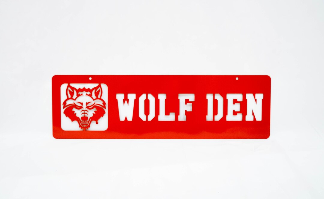Wolf Den Sign - Etsy