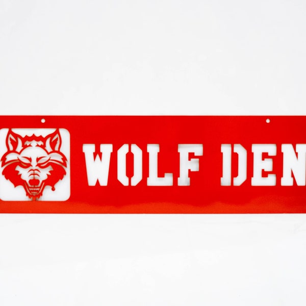 Wolf Den Sign - Etsy
