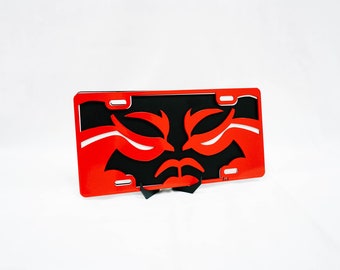 Wolf License Plate - Etsy