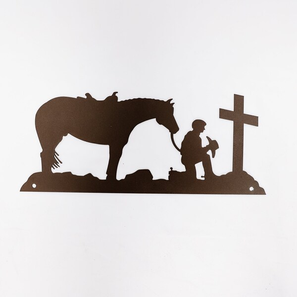 Praying Cowboy - Etsy