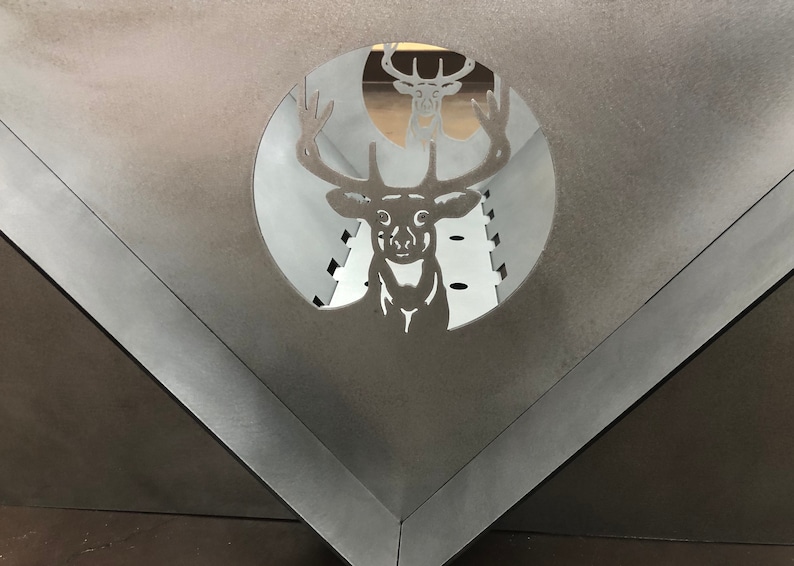 Portable Deer Fire Pit - Etsy