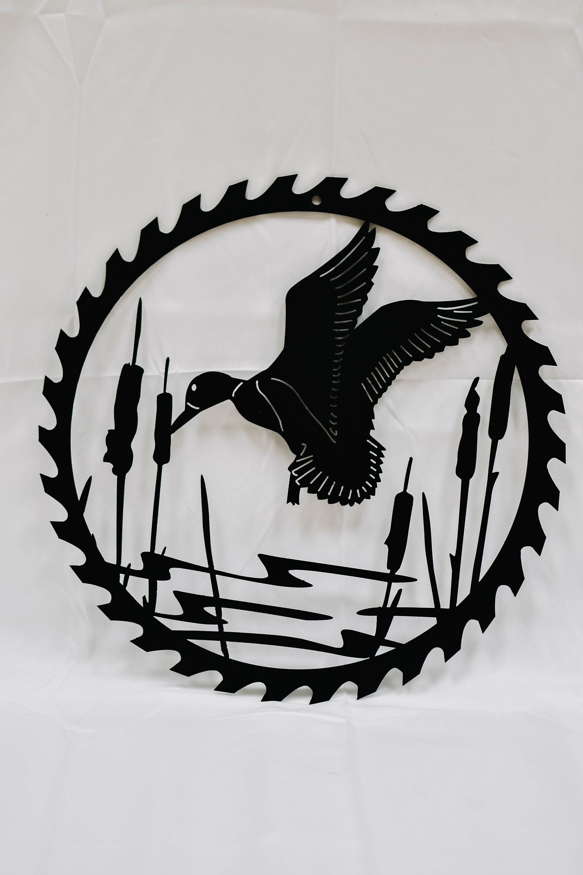 Duck Saw Blade Wall Art - Etsy