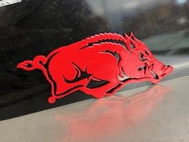 Small Razorback Wall Art - Etsy