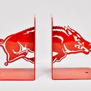 Razorback Bookends - Etsy