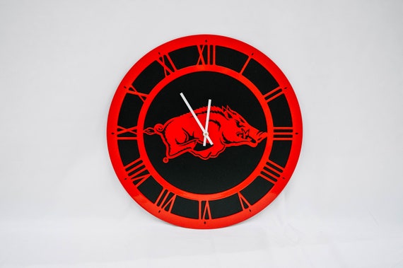 Razorback Clock | Etsy
