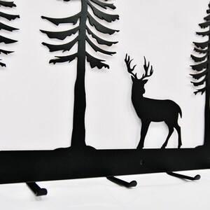 Forest Deer Hat Rack - Etsy
