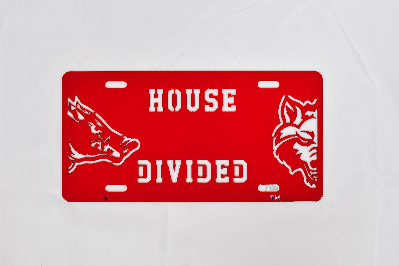 House Divided License Plate - Etsy
